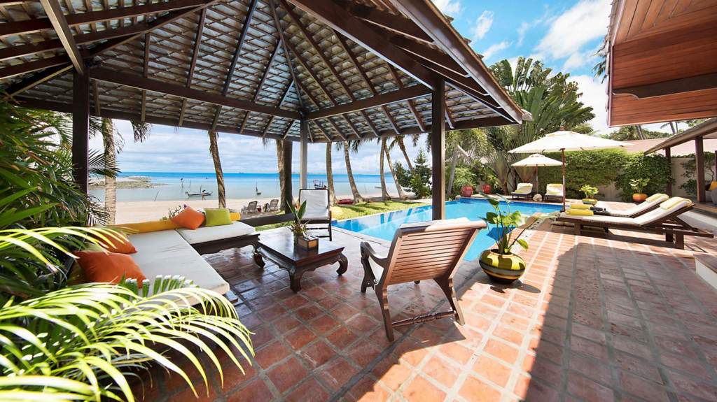 Ban Laem Sor in Bang Kao beach, Koh Samui - 4 bedrooms