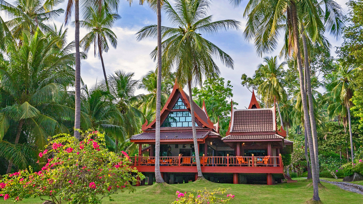 Siam House в Плаж Банг Као, Самуй - 3 спален